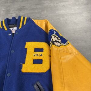 Neff | Jackets & Coats | Vintage Neff Varsity Jacket Mens Large Blue ...